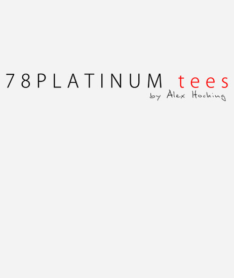X 78 Platinum Tees | Product categories | The T-Shirt Shop
